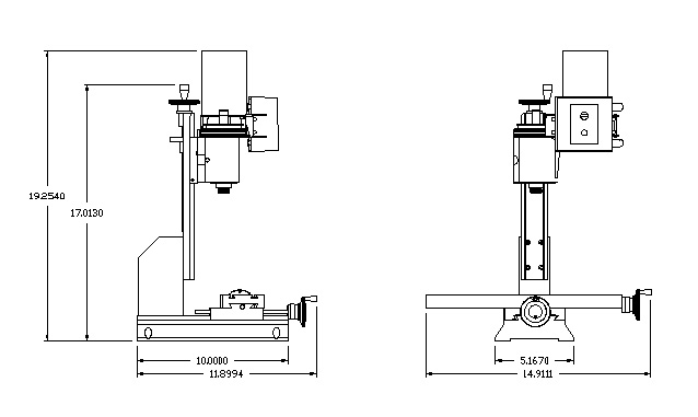 Standard Dimensions of Sherline Tools – Sherline Products